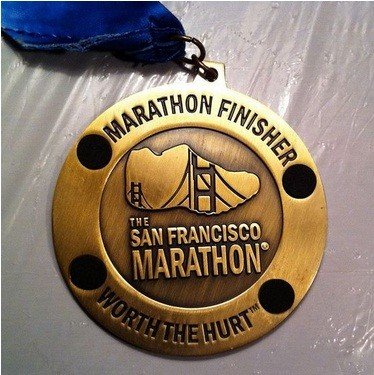 Soft Enamel Medal With Ribbon , Custom Gold Medals Zinc Alloy Material