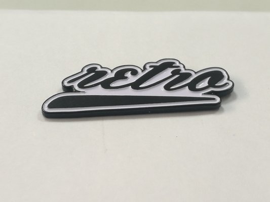 Dye Black Soft Enamel Lapel Pins , Personalised Lapel Pins For Promotional Gifts