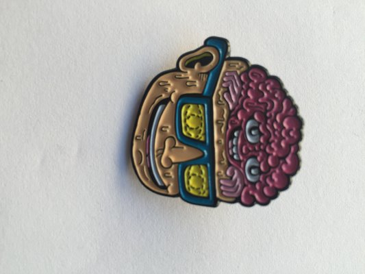 Metal Custom Lapel Pin Badges Soft Enamel , Cartoon Personalized Lapel Pins Dye Black