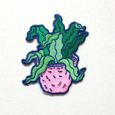 Colorful Flower Custom Embroidered Patches With Iron On For Clothing