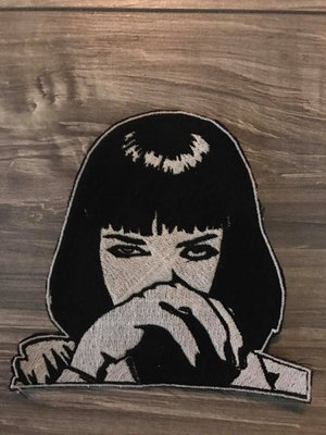 Portraits Style Custom Embroidered Patches Heat Press Personalised