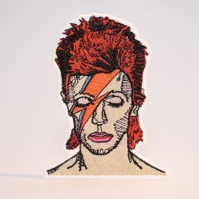 Portraits Style Custom Embroidered Patches Heat Press Personalised