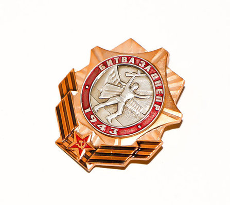 Metal Military Police Badge Die Casting / Die Struck For Historical Events Collection