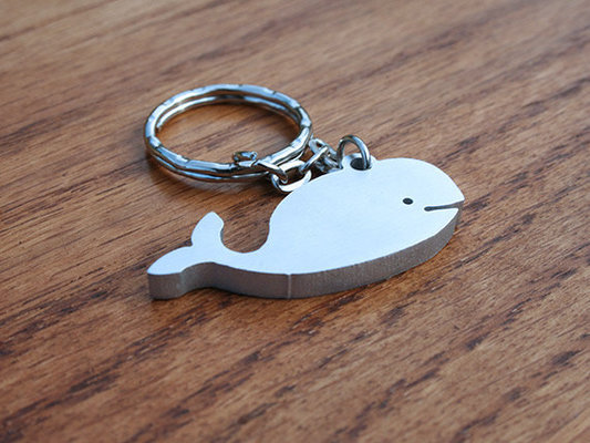 Custom Metal Keyrings Cute Cartoon Animals Design For Promotional Gifts