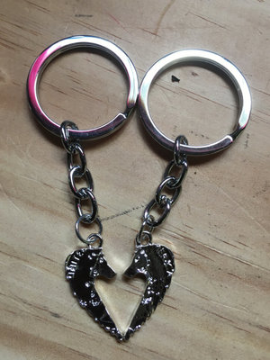Custom Metal Keyrings Cute Cartoon Animals Design For Promotional Gifts