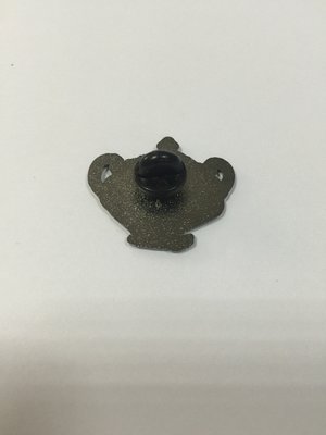 Black Nickel Plating Enamel Lapel Pins Custom With One Butterfly Clutch