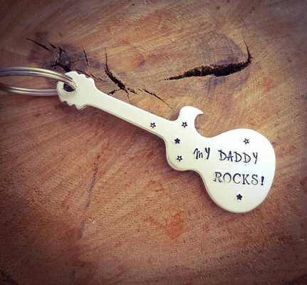 Custom Printed Promotional Metal Keyrings Nickel Plating Classic Life Themes Design
