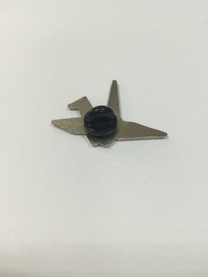 Hard Enamel Custom Printed Lapel Pins With One Black Rubber Clutch