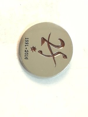 Shiny Polished Soft Enamel Pins With Nickle Plating , Custom Made Enamel Pins