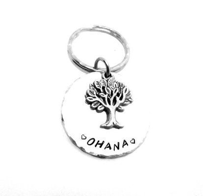Zinc Alloy Promotional Metal Keyrings For Holiday Gifts / Advertising Custom Design