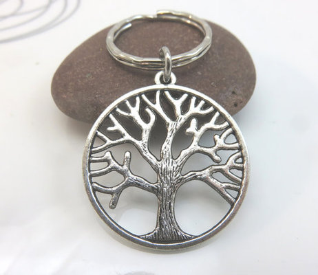 Zinc Alloy Promotional Metal Keyrings For Holiday Gifts / Advertising Custom Design