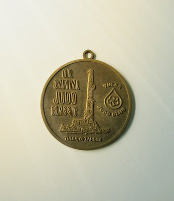 Judo Classic Medal Anti Brass Plating Soft Enamel Round Shape 3D Design