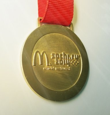 Enamel Campaign Medals With Ribbon Gold Plating , Custom Sports Medals