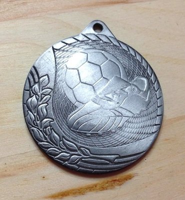 3D Medal With Ribbon Nickel Plating For Sports , Custom Race Medals Embossed Logo
