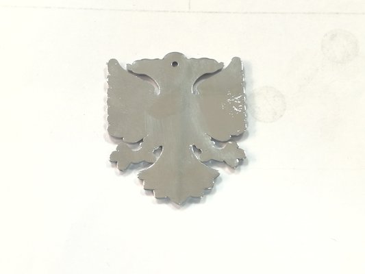 Chrome Plating Die Struck Soft Enamel Lapel Pins Eagle Shape Zinc Alloy Material