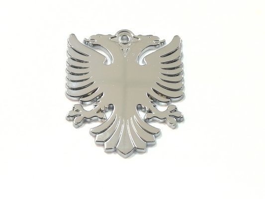 Chrome Plating Die Struck Soft Enamel Lapel Pins Eagle Shape Zinc Alloy Material