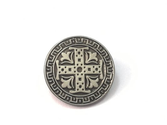 Antique Silver Plating Die Struck Lapel Pins European Region Feature