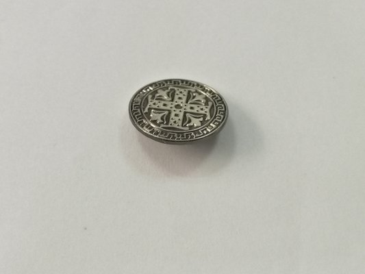 Antique Silver Plating Die Struck Lapel Pins European Region Feature