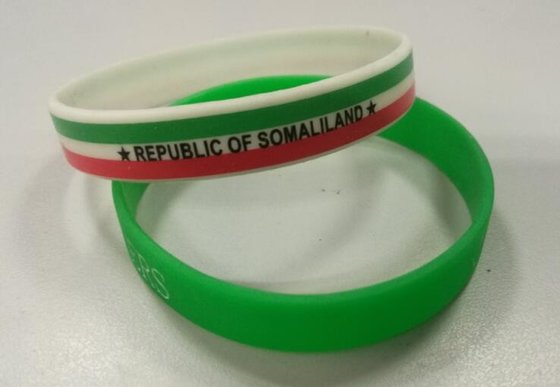 Safety Embossed Silicone Bracelet Wristband For Events / Promotional Gifts