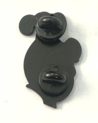 Iron Cartoon Soft Enamel Lapel Pins Custom Dye Black For Promotional Gifts