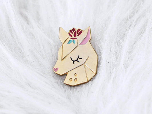 Cute Animal Hard Enamel Lapel Pins With Rubber Clutch / Butterfly Clutch