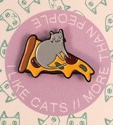 Cute Mouse And Dog Enamel Lapel Pins Balck Nickel Plating With Soft Enamel
