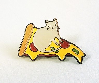 Cute Mouse And Dog Enamel Lapel Pins Balck Nickel Plating With Soft Enamel