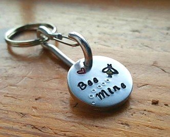 Mini Metal Shopping Trolley Token Keyring With Soft Enamel Custom Logo