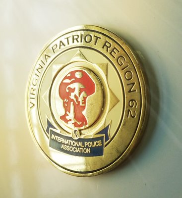 Brass Hard Enamel Military Challenge Coins International Police Logo Printed
