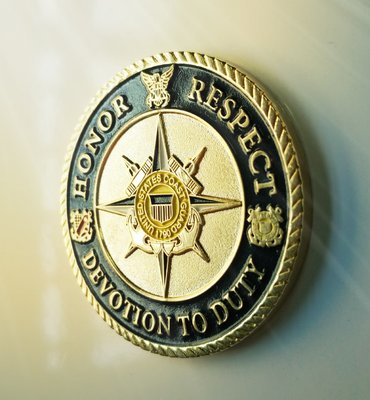 Metal US Coast Guard Challenge Coins , Army Ranger Commemorative Coins