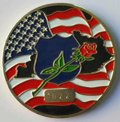 Personalize American Flag Challenge Coins , Metal Military Commemorative Coins