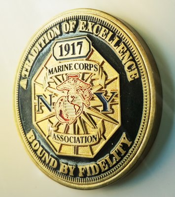 Professional Custom Military Challenge Coins With New York State Troopers Logo