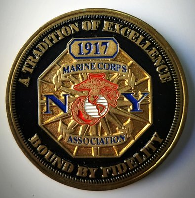 Professional Custom Military Challenge Coins With New York State Troopers Logo