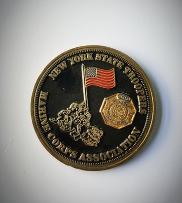 Professional Custom Military Challenge Coins With New York State Troopers Logo