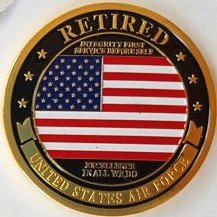Collectable Military Challenge Coins , US Air Force Challenge Coins OEM / ODM