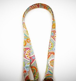 Fashion Colorful Custom Neck Lanyards With Mini Dot For Bus Card / Phone