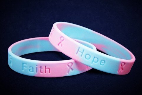 Embossed Printed Silicone Wristbands With Colour Mixture , Customizable Silicone Bracelets