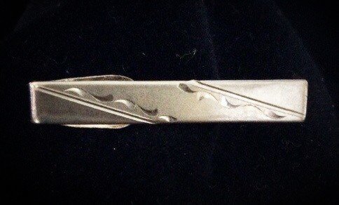 Modern Stainless Steel Tie Clip / Fashion Personalised Tie Bar For Promotional
