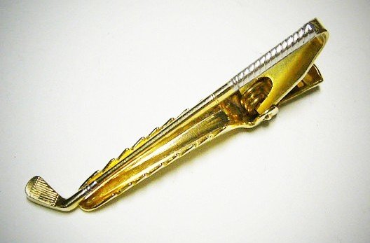 Personalized Metal Tie Clip With Color In Gold / Silvery Plating For Famliy Gift