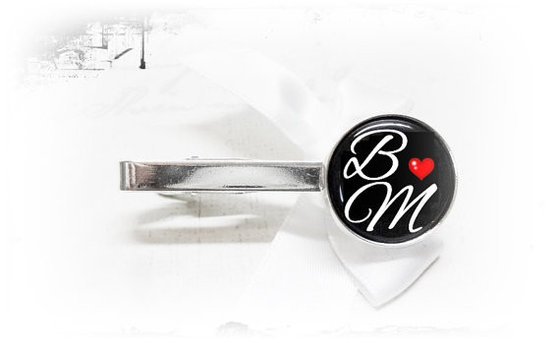 Cool Sterling Silver Tie Clip Engraved Sword Tie Clip Badge Custom Design
