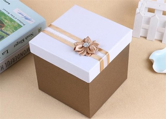 Butterfly Knot Decorative Gift Boxes Packing Cosmetics With Lids