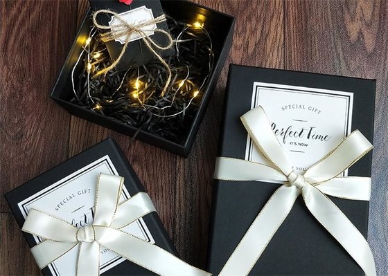 Butterfly Knot Decorative Gift Boxes Packing Cosmetics With Lids