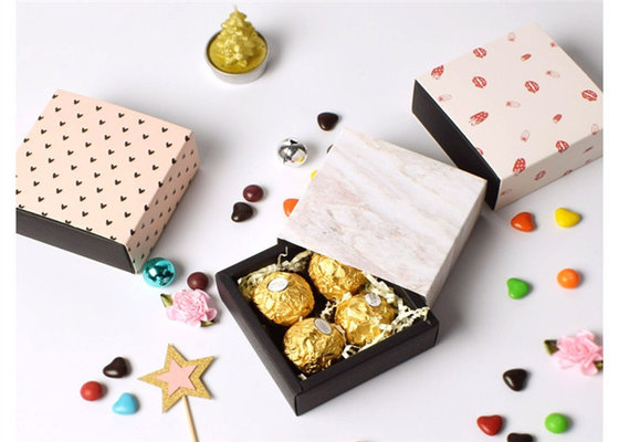 Fashion Cardboard Custom Paper Gift Box With UV Coating / Stamping