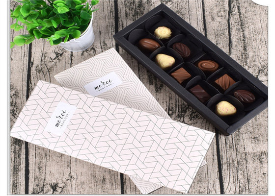 Flowers / Chocolate Custom Paper Gift Box Colorful Cardboard Sliding Drawer Gift Box