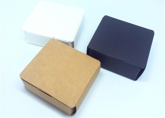 CMYK / Pantone Color Custom Handmade Soap Packaging Gift Boxes