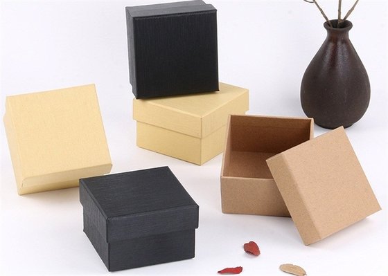 New Style Custom Paper Gift Box For Lid And Base Covered Paper Watch Box