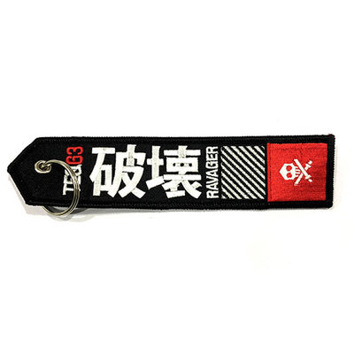 Eco - Friendly Fashion Black Hand Custom Embroidered Patches With Ring