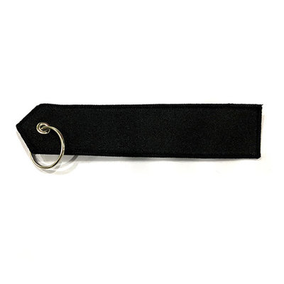 Eco - Friendly Fashion Black Hand Custom Embroidered Patches With Ring