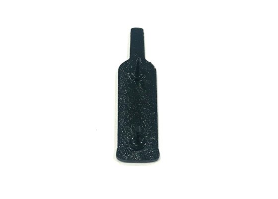 Bottle Shape Customized Metal Soft Enamel Laple Pin With Red Colour