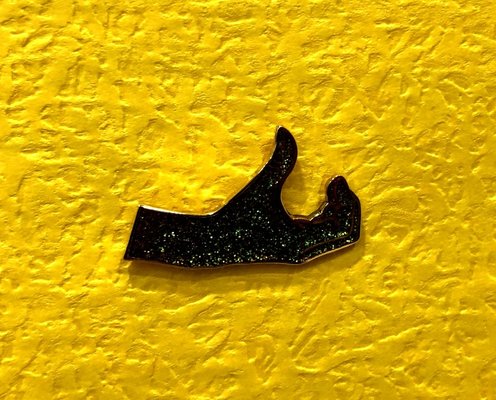 Retro Marx Lapel Enamel Pins Iron / Brass / Aluminum Material For Souvenir